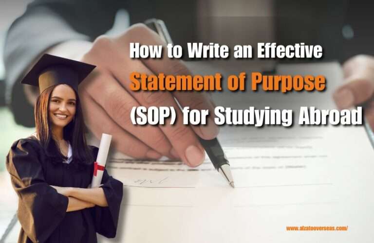 How to Write SOP for studying in Your Dream University